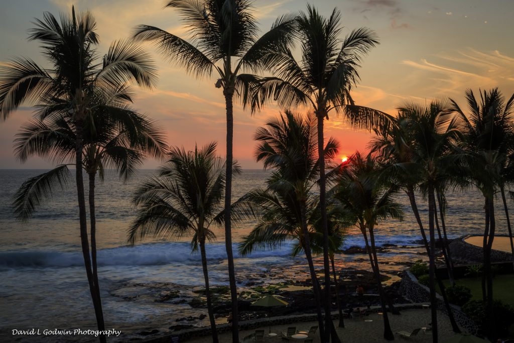 Big Island Sunset - David L Godwin Photography
