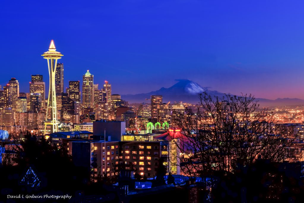 Kerry Park Downtown Seattle - David L Godwin Photography